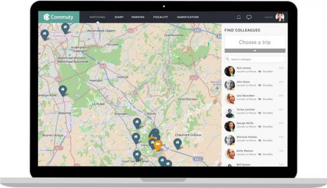 Commuty, une plateforme mobilité 100% belge - Metrotime