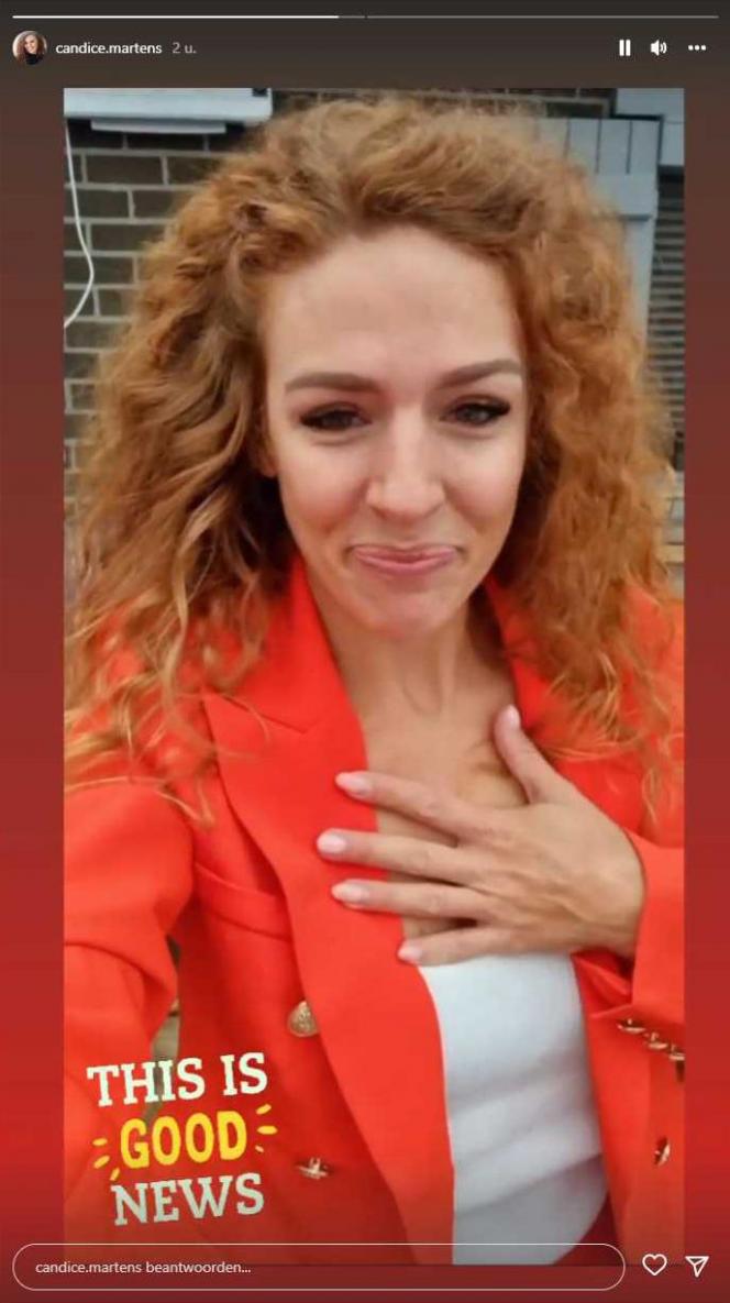 Candice uit ‘Blind Getrouwd’ in tranen (van geluk): «Ik heb zonet ...